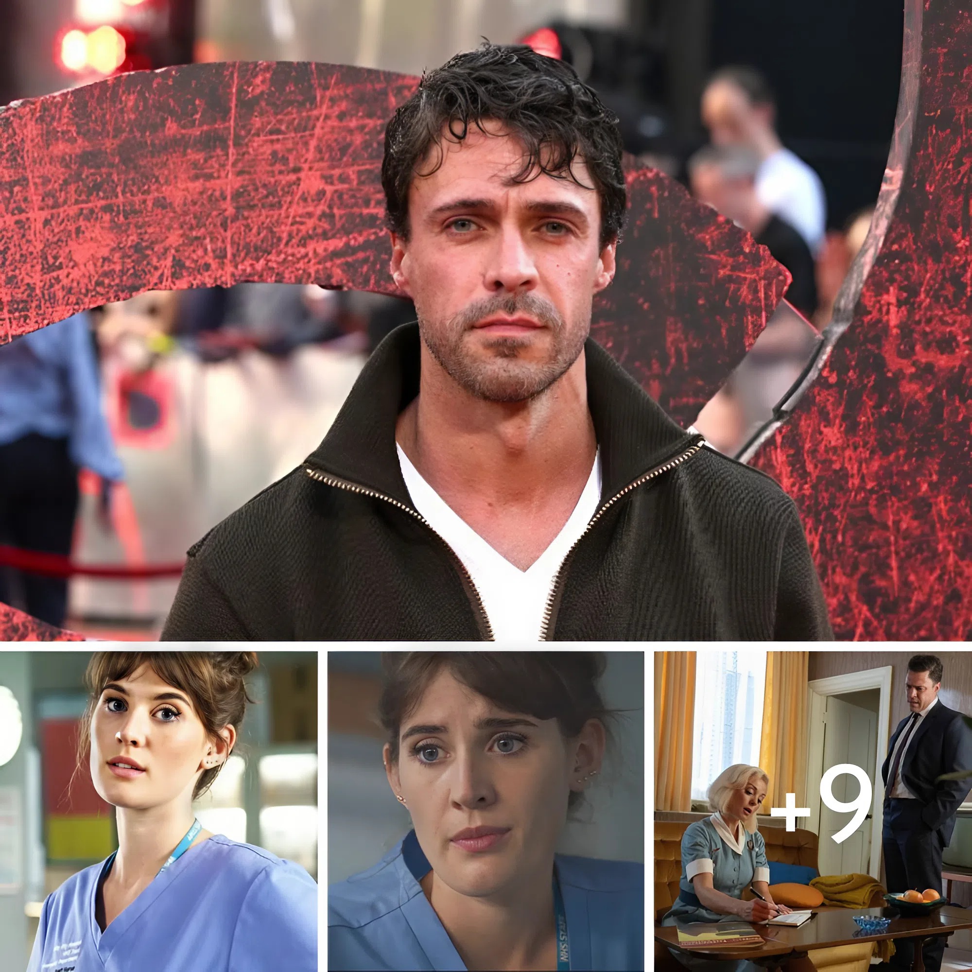 Casualty star Olly Rix is said to be dating his co-star Anna Chell ...