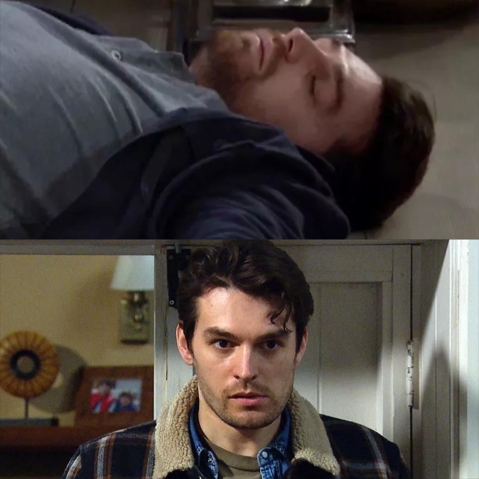 Actor Lawrence Robb, who portrays Mackenzie, has filmed emotional death ...