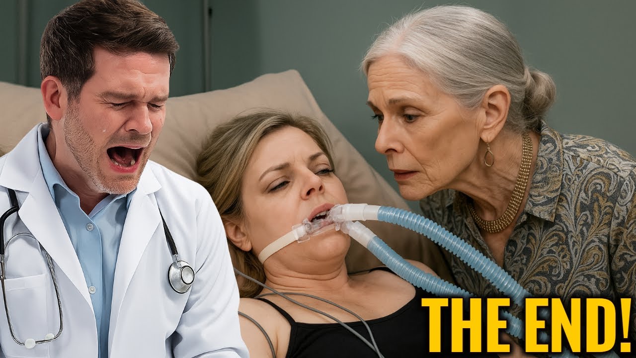 Maxie uses all her strength reveal to Tracy the identity of the killer ...