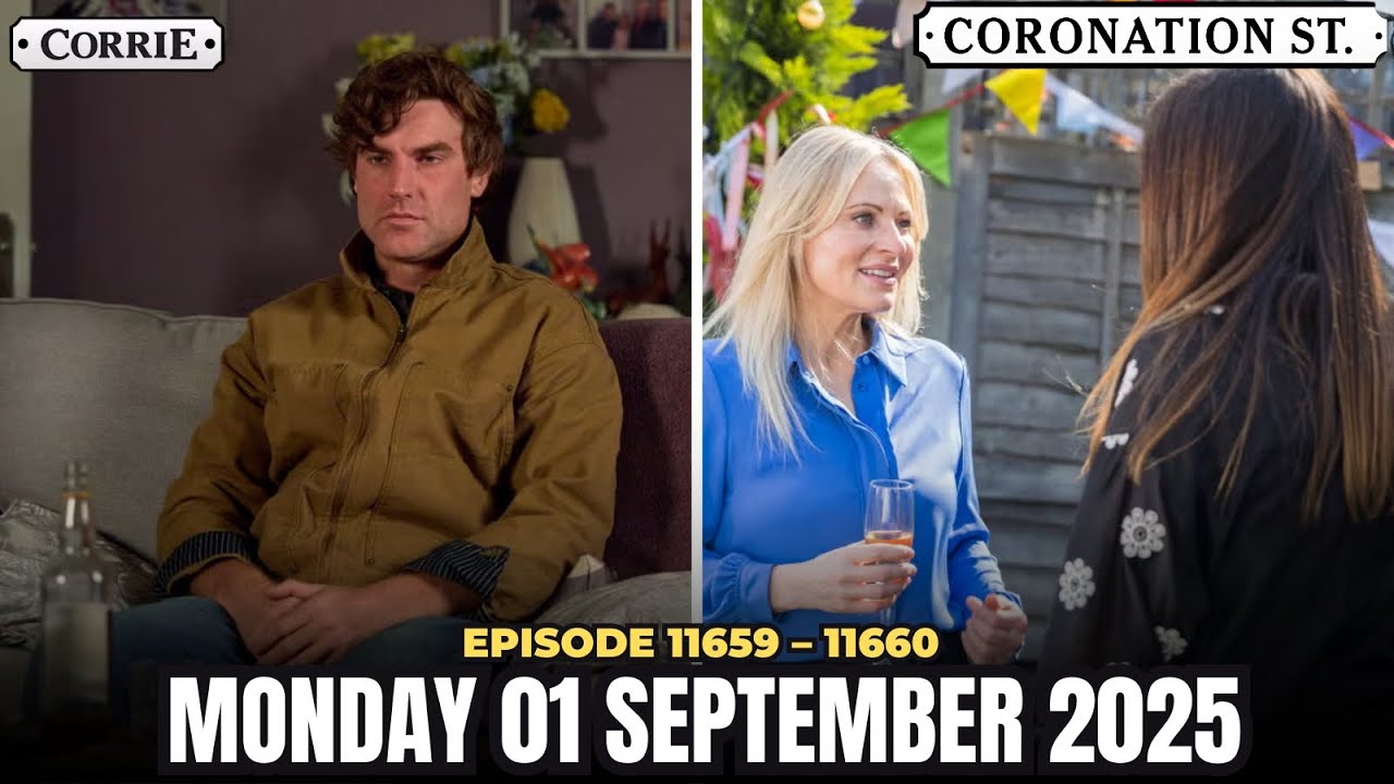 SHOCKING SECRET FOR YOU!! Coronation Street Episode 11659 – 11660 | Monday 01 September 2025